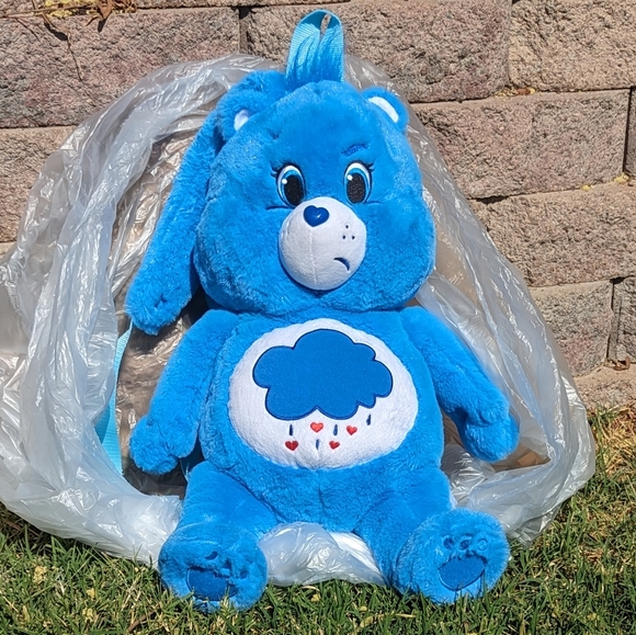 Dolls Kill | Bags | Care Bears Grumpy Bear Plush Backpack | Poshmark